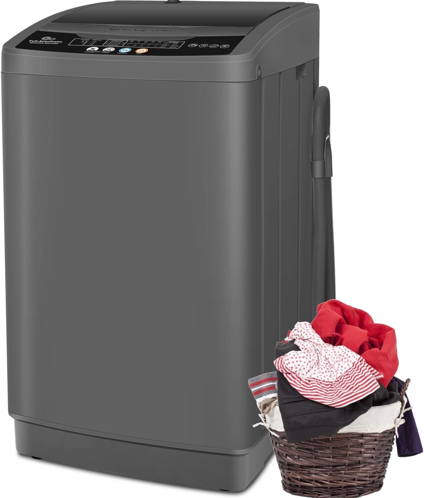 Amazon.com: Panda Full-Automatic Portable Compact Washing Machine, 1.34 ...