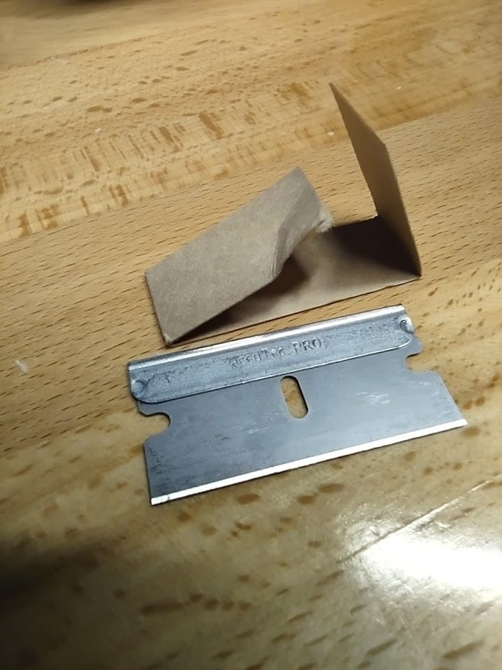 Amazon.com: AccuTec Pro Steel Single Backed Edge Razor Utility Blades ...