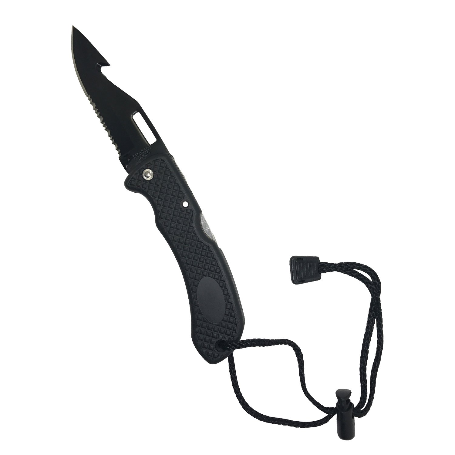 Snapklik.com : Scuba Choice Foldable Low Volume Black Blade Point Tip ...