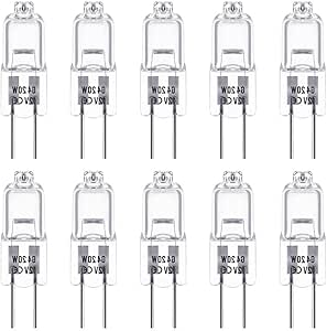 Amazon.co.jp: 12V 20W 10W Microwave Halogen Bulb Replacement 2 Pin ...