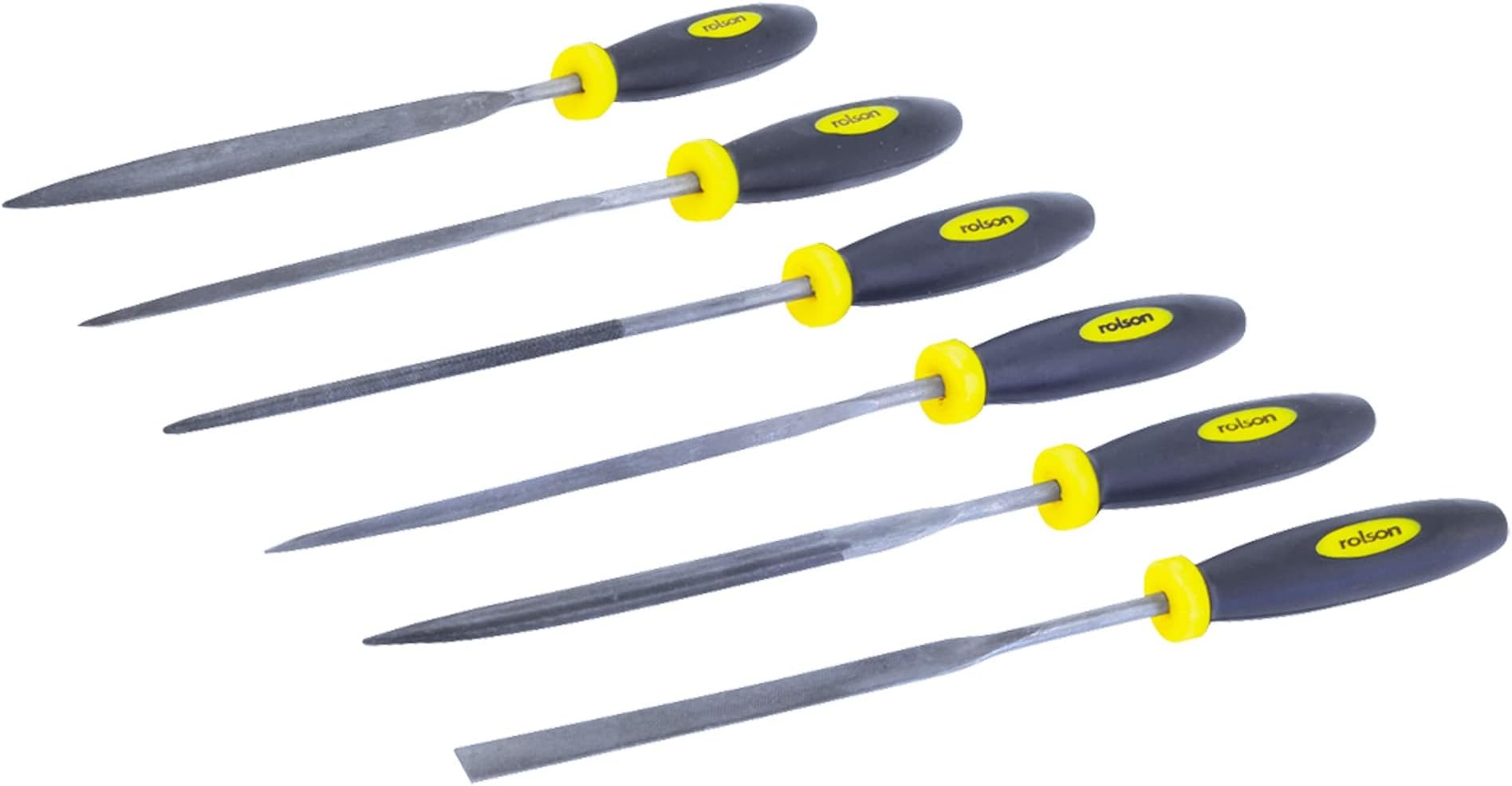 Draper 82640 140 mm Needle File 12 Piece Set , Blue : Amazon.co.uk: DIY ...