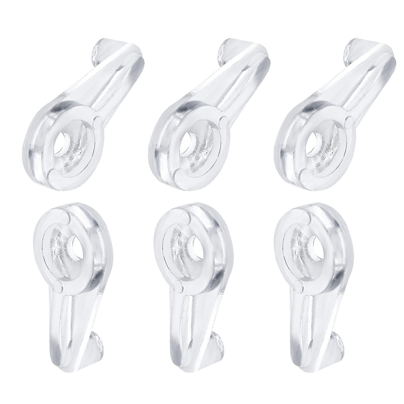 Jiozermi 30 Pcs Glass Window Retainer Clips Kit, Transparent Mirror ...