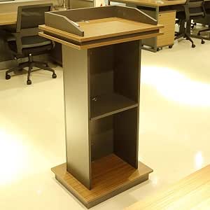 Amazon.co.jp: Theater Teacher's Podium Square Stand For Meetings, Multi ...