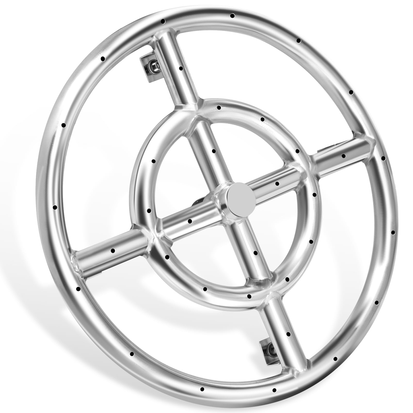 Snapklik.com : Hiorucet 12 Inch Fire Pit Rings Burner For Natural ...