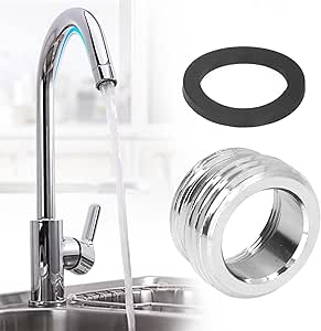 Amazon.com: Faucet Adapter 2 Sets 16In Connector Male Hose 27 for ...