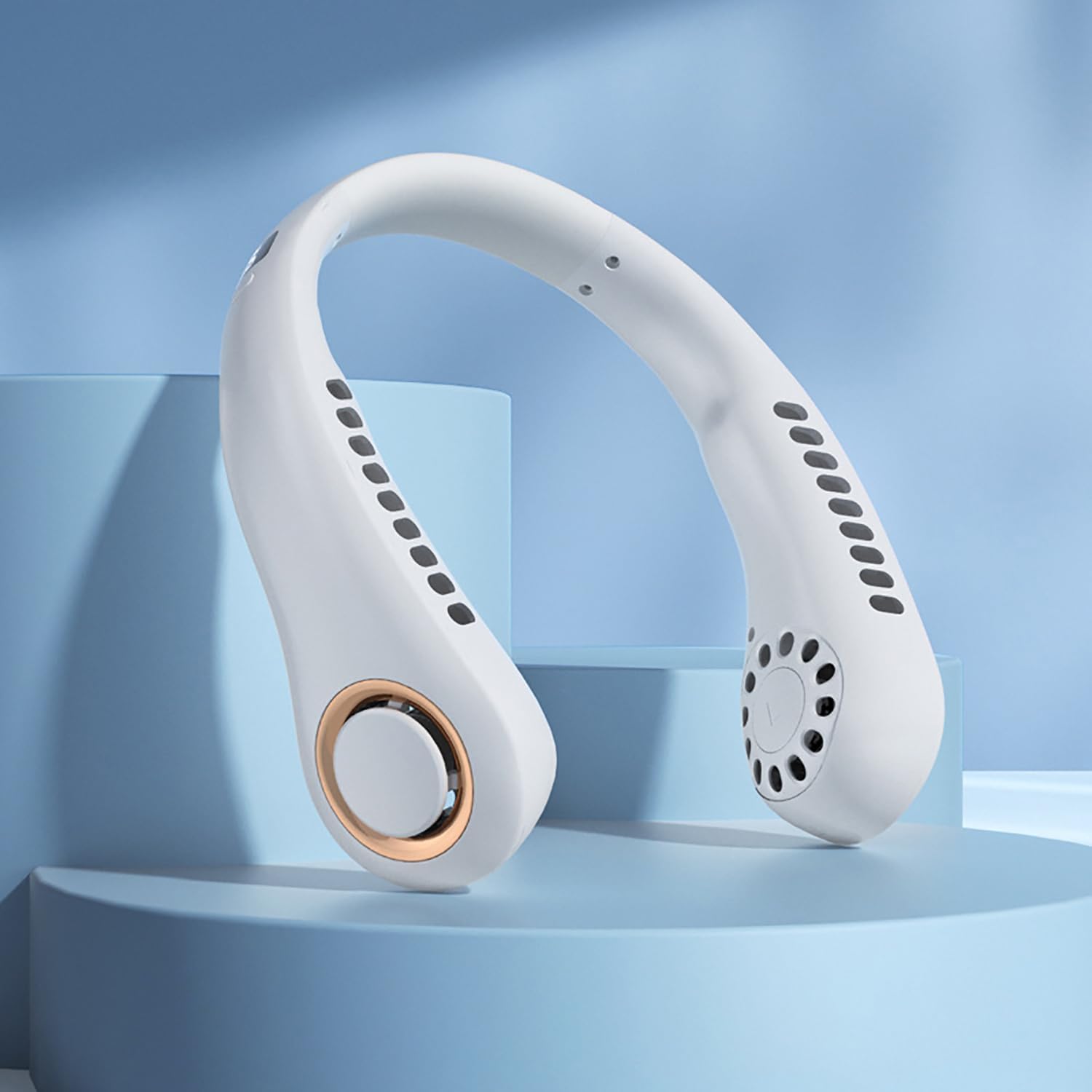 Amazon.com: Morseatooke Hanging Neck Fan-Neck Hanging Fan With TEC ...