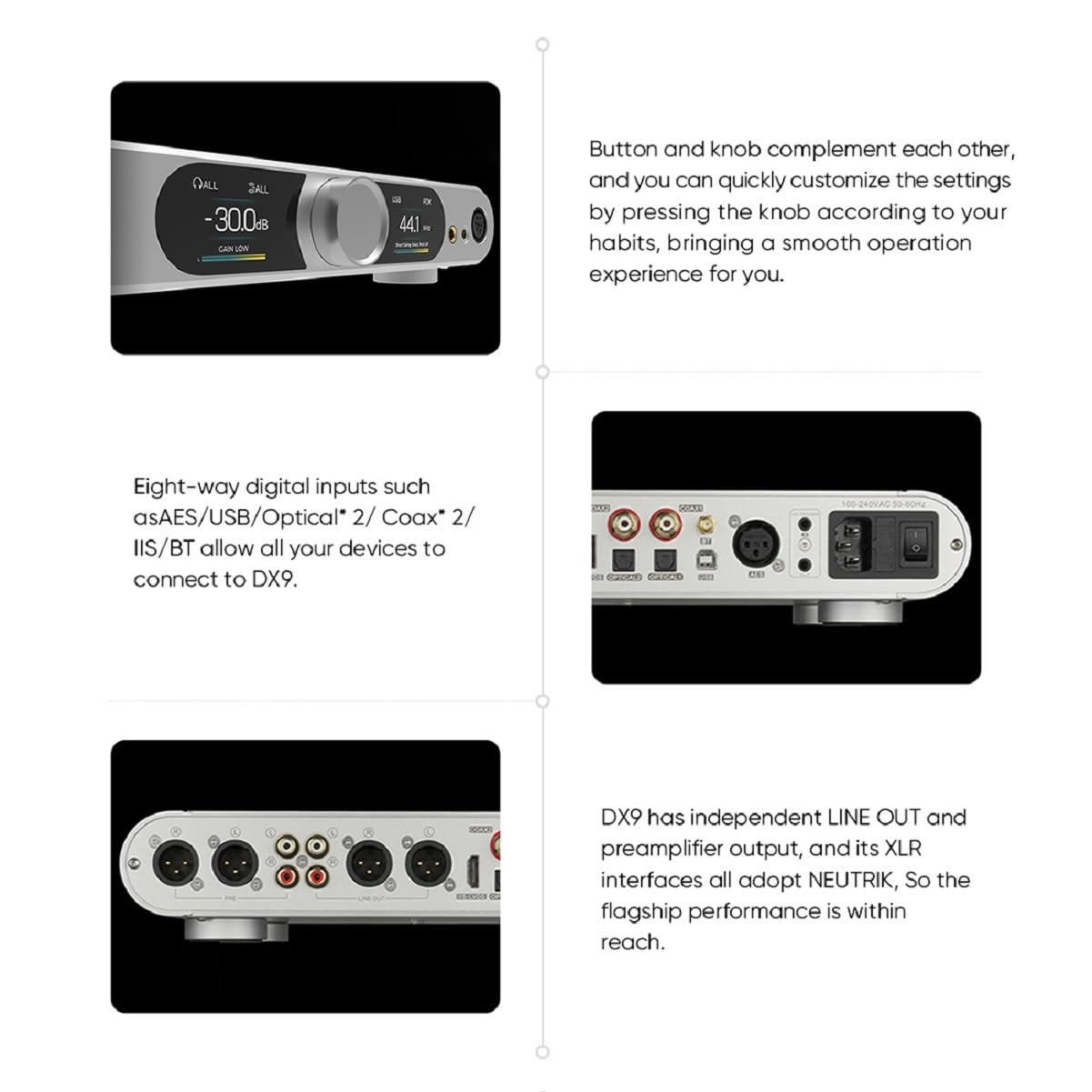 Snapklik.com : Topping DX9 Balanced Headphone Amplifier, AK4499EQ DAC ...