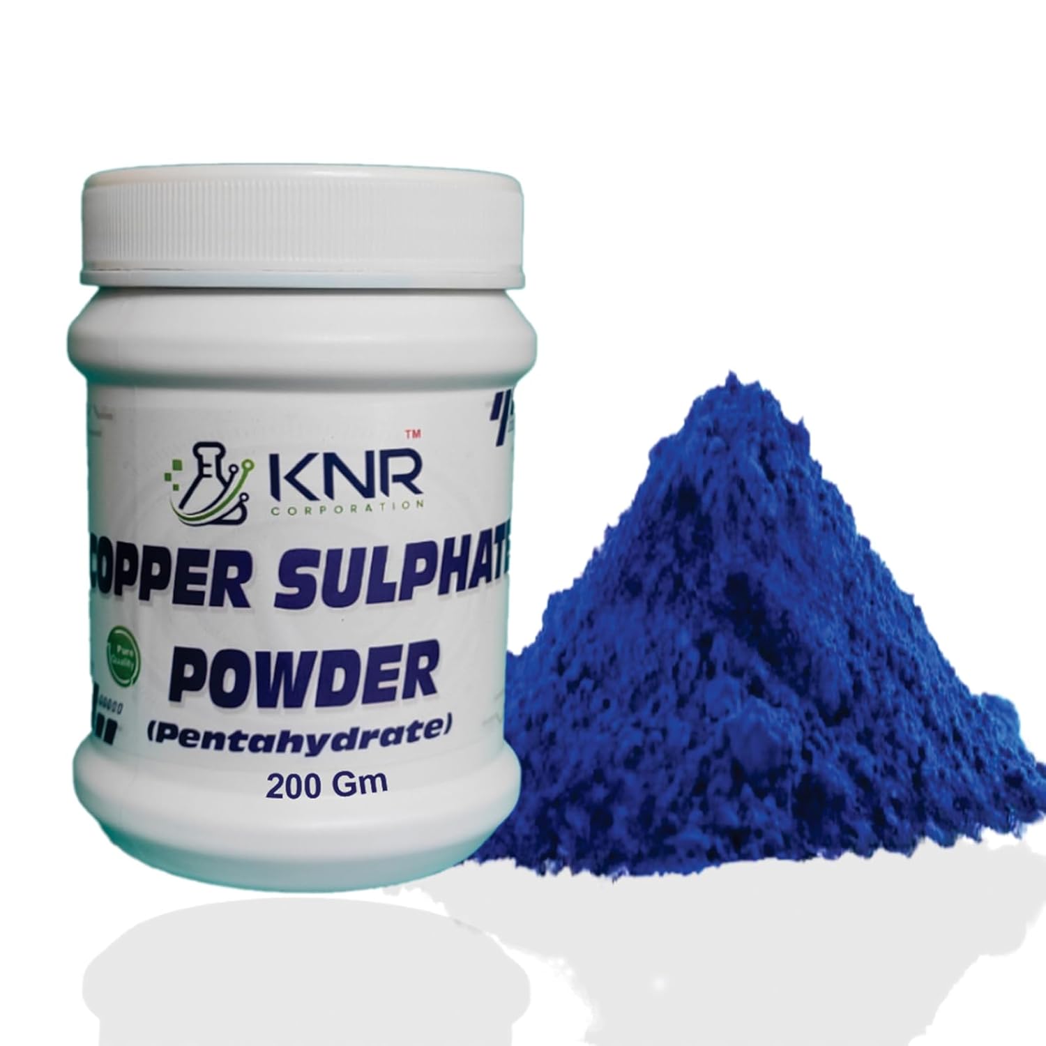 KNR Premium Copper Sulphate Powder (200 Gm Pack) | Pure Neela thotha ...