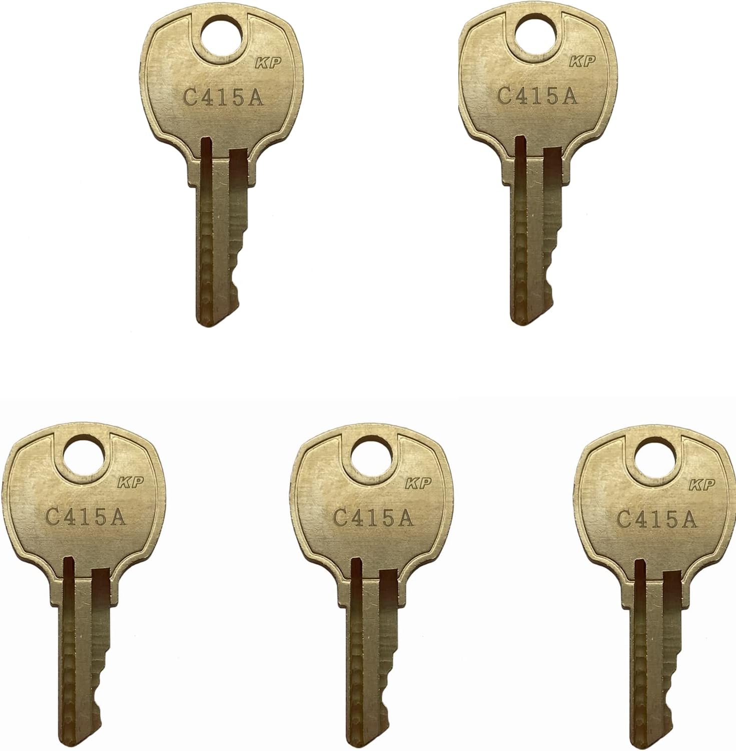 Amazon.com: C415A Keys-(2 Keys Only) for Stock Locks, Cam Locks : Tools ...