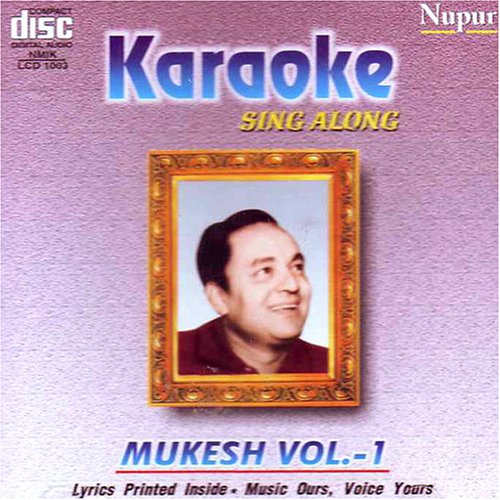 Mukesh - Karaoke sing along - Mukesh vol-1(indian/hindi/popular/hits ...