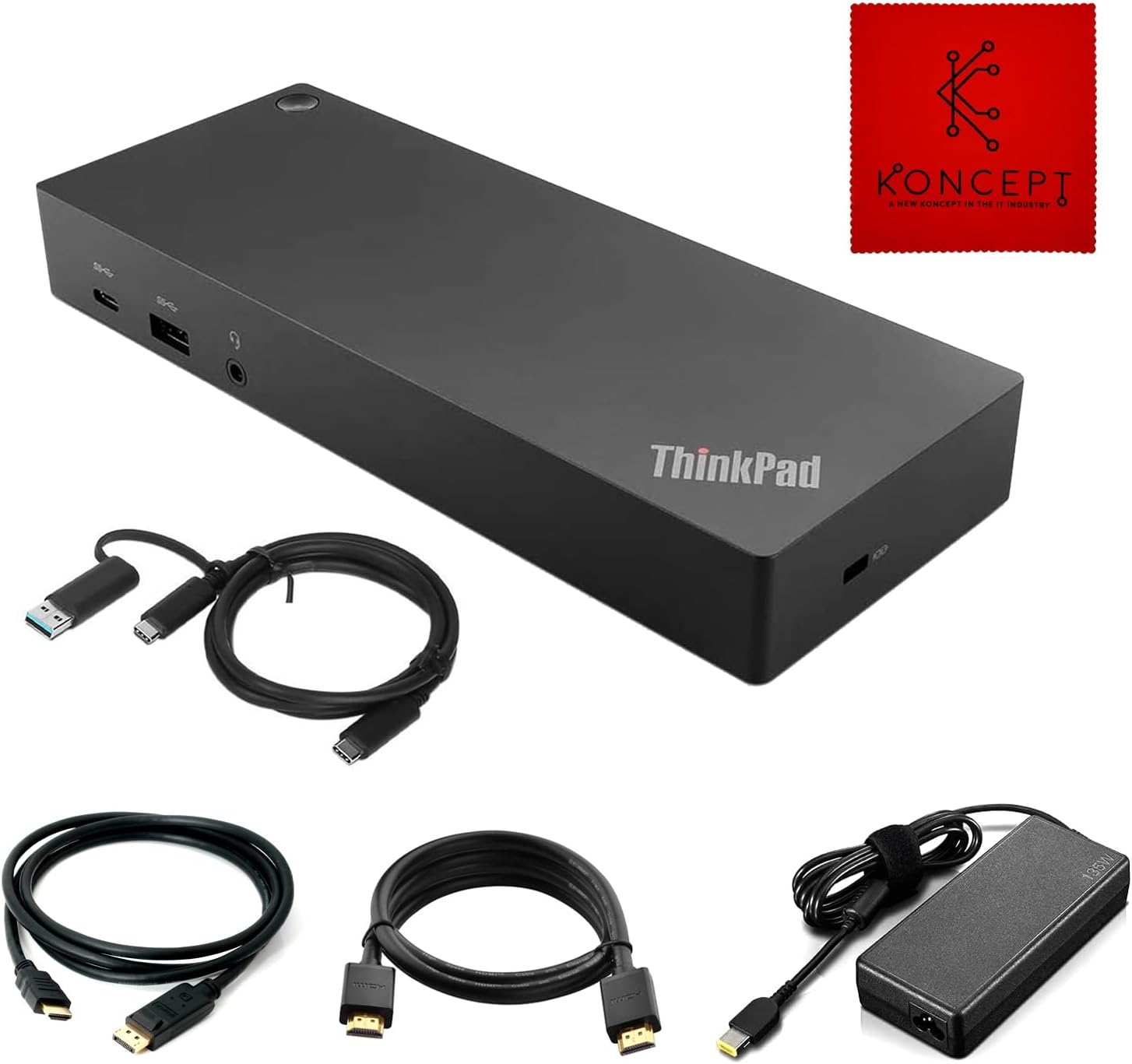 Amazon.com: Lenovo Thinkpad Thunderbolt 3 Docking Station (40AC0135US ...