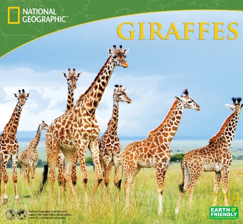2014 National Geographic Giraffes Deluxe Wall: Zebra Publishing Corp ...