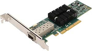 Amazon.com: 10Gb Network Card, Fiber Optic 10 Gbps Network Adapter with ...