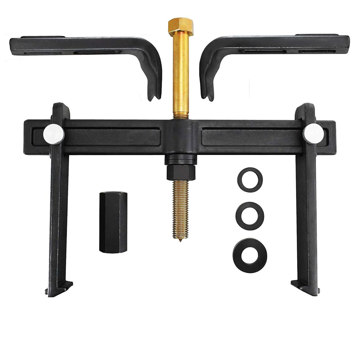 Snapklik.com : Hub Drum And Rotor Puller Kit 78830 Arms Spread 14” Wide ...