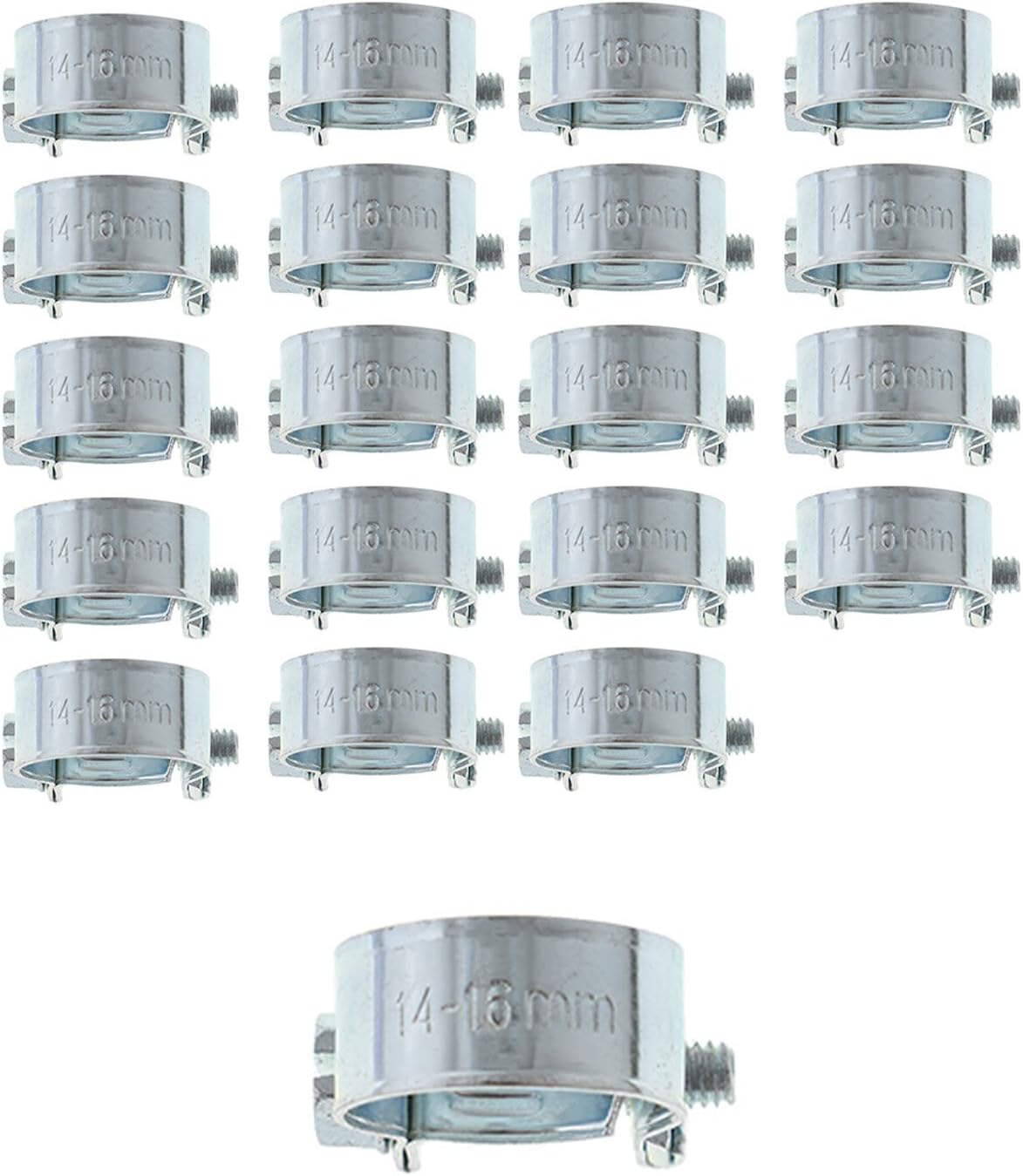 Timunr 20Pcs Hose Clamps 3/8 Inch Clamp Cinch Ring Crimp Pinch Fitting ...