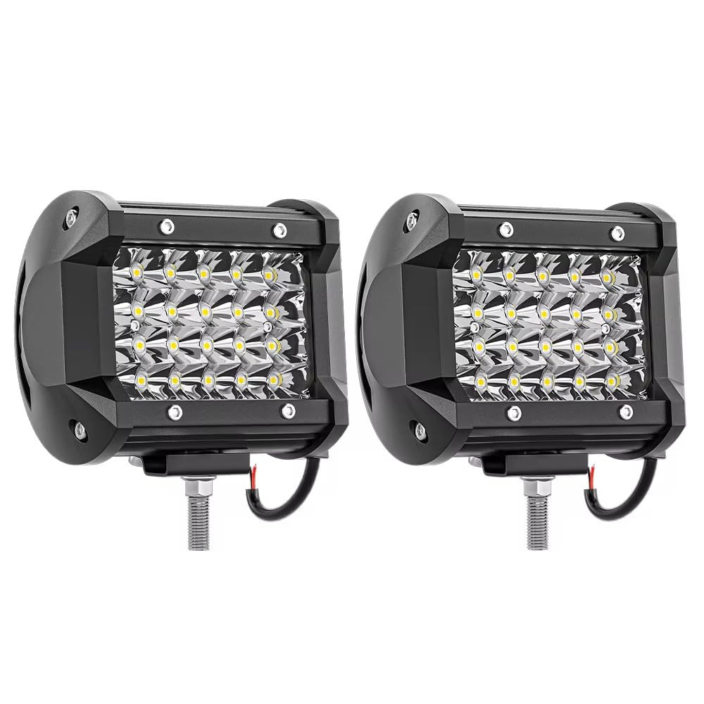 Amazon.com: Led Tractor Work Lights Led Pod Lights 72W 12000LM Truck ...