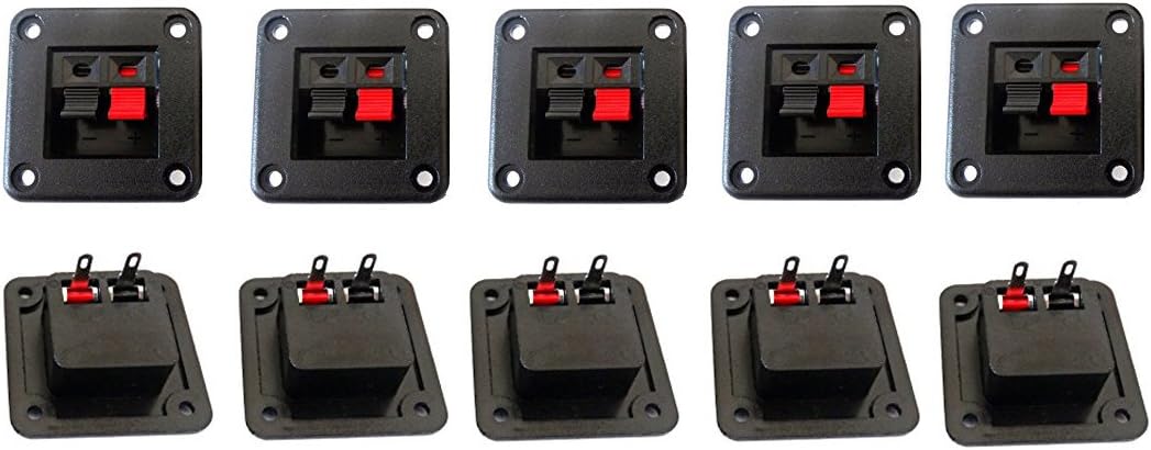 Amazon.com: LRONG 20PCS Speaker Spring Connection Clip, Jack Socket ...