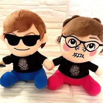 Amazon.co.jp: Hikakin Seikin Plush Toy Set : Toys & Games