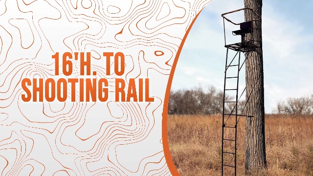 Watch Guide Gear 16" Swivel Ladder Tree Stand on Amazon Live