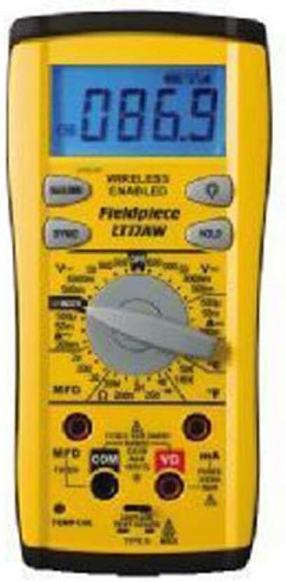 Fieldpiece LT17AW Digital Multimeter w/wireless transmitter, - Multi ...
