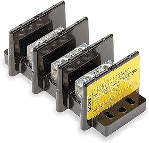 Amazon.com: Power Distribution Block: 4 Poles (1EF39) : Industrial ...