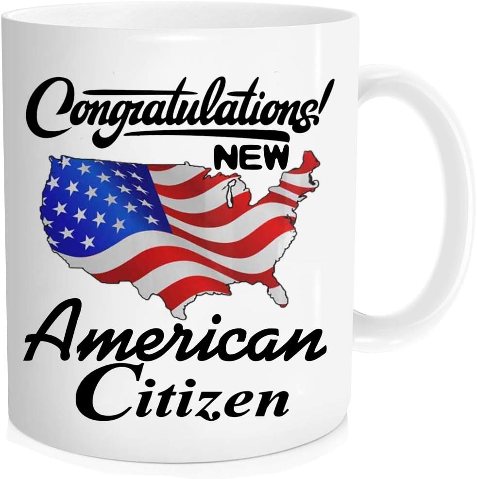 Amazon.com | Skylety 6 Pcs New US Citizenship Gifts American Flag Gifts ...