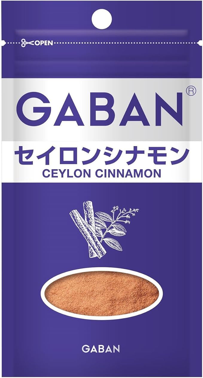 Amazon | ハウス GABAN(ギャバン) セイロンシナモン 袋 7g[お試しサイズ！使いやすいファスナー付き] | GABAN(ギャバン) | スパイス・ハーブ 通販