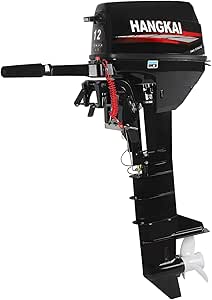 Amazon.com: COFECO Hangkai 12HP Outboard Motor, 2 Stroke 169CC Heavy Duty Fishing Boat Engine ...