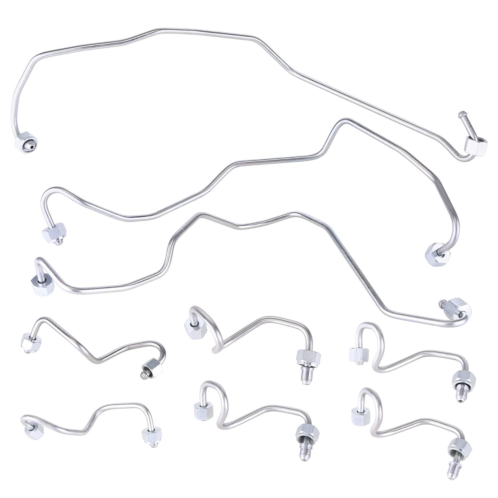Amazon.com: Saitedudu 9Pcs Fuel Injection Lines Compatible with Cummins ...