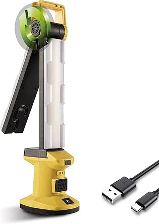 Amazon.com: CREVIV Rechargeable LED Work Light,1500 lumens underhood ...