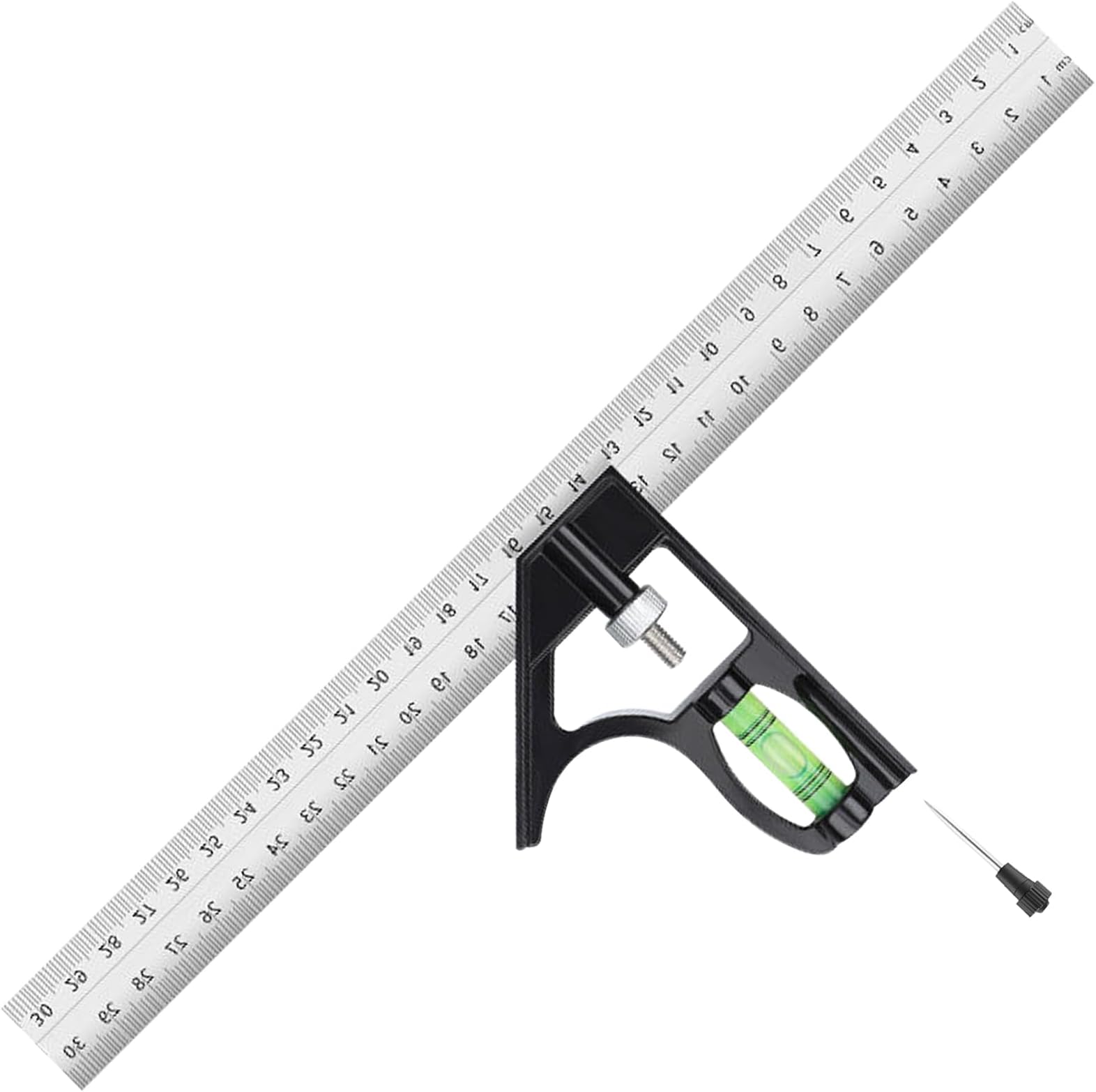Stanley 46-028 12-Inch English/Metric Combination Square - Carpentry ...