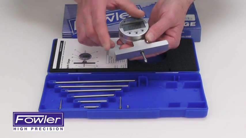 Watch Fowler Full Warranty Electronic Depth Gauge Gage, 54-125-777, 0 ...