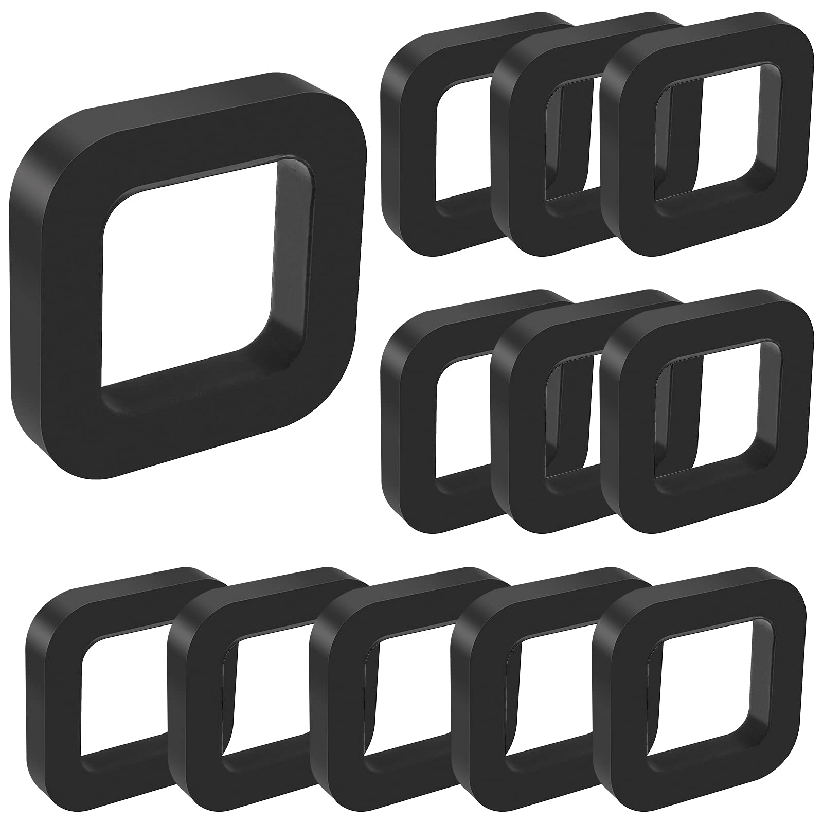Snapklik.com : 12Pack 2 Inch Hitch Receiver Silencer Pad, Eliminate ...