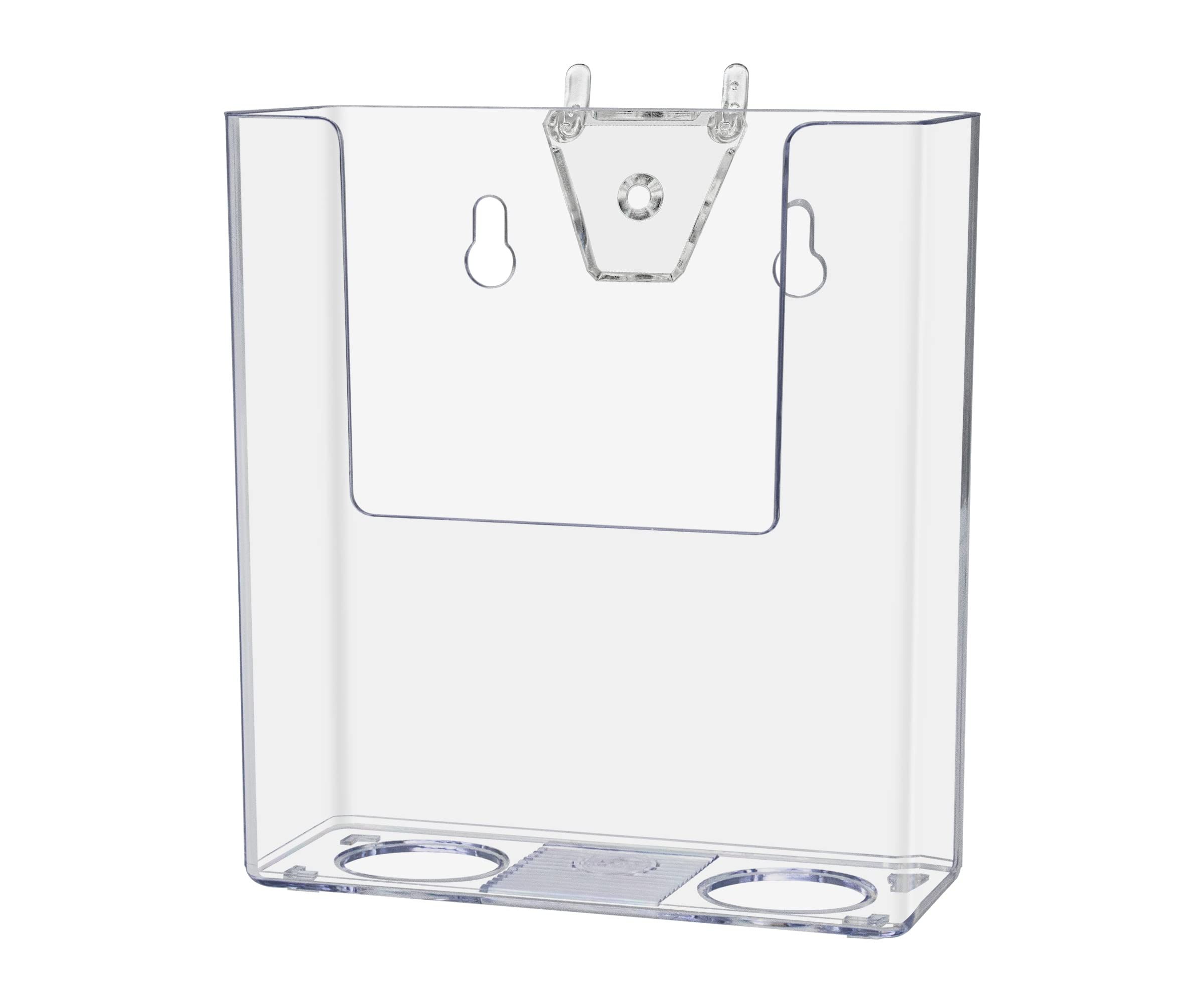 Amazon.com: Marketing Holders 2 Pack 4" Wide Pegboard Mount Brochure ...