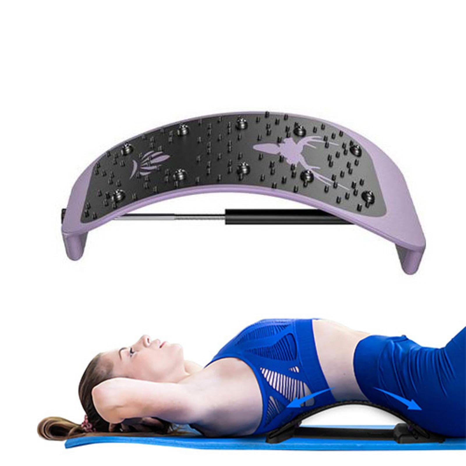 Buy A/F Back Stretcher,Adjustable back support Pain ,Back Massager ...