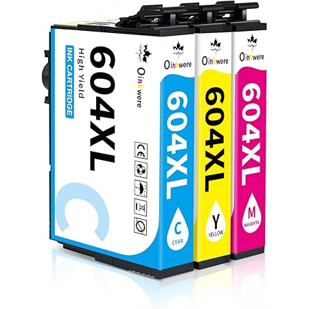 OINKWERE 604XL Ink Cartridges Multipack Compatible for Epson 604 Ink ...