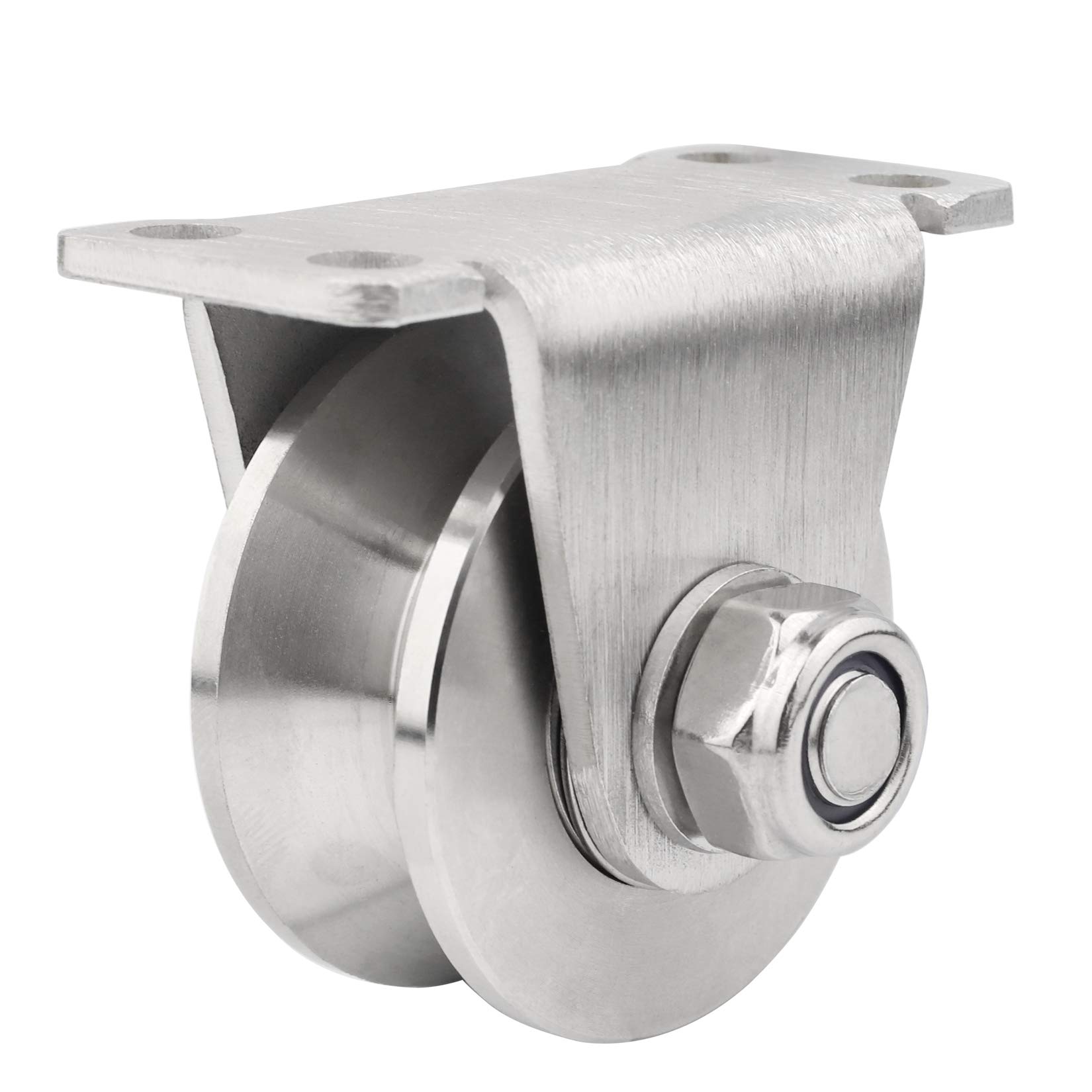 Snapklik.com : BNYZWOT 1 Piece Groove Wheel Pulley 304 Stainless Steel ...
