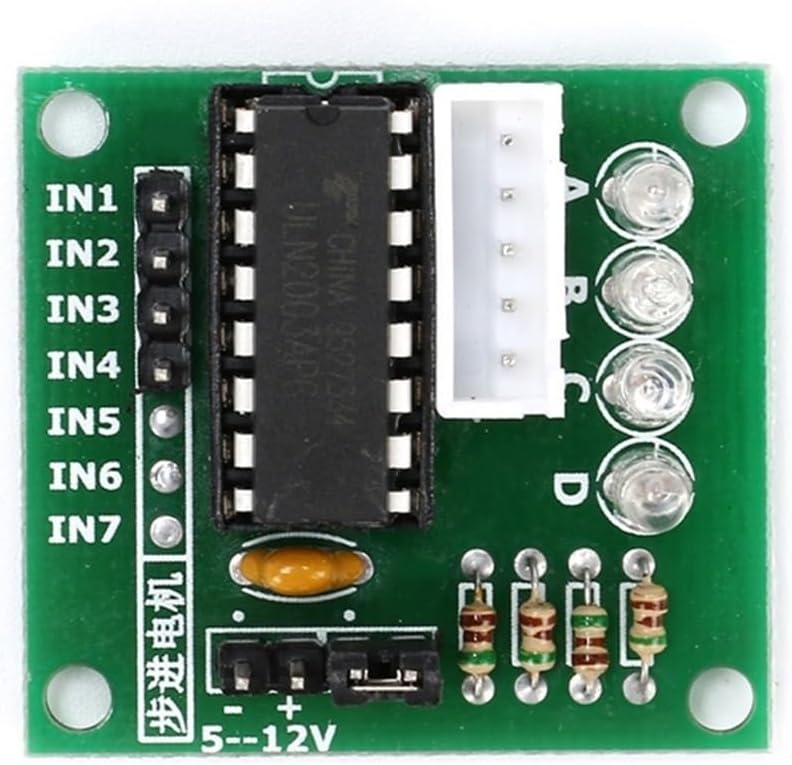 Amazon.com: Stepper Motor ULN2003 DC 5V 12V Stepper Motor Driver Module ...
