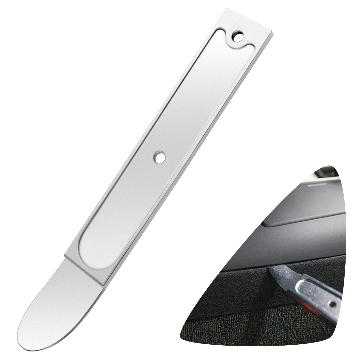 Amazon.com: IHOTDER Car Pry Bar Tool,Multipurpose Stainless Steel Mini ...