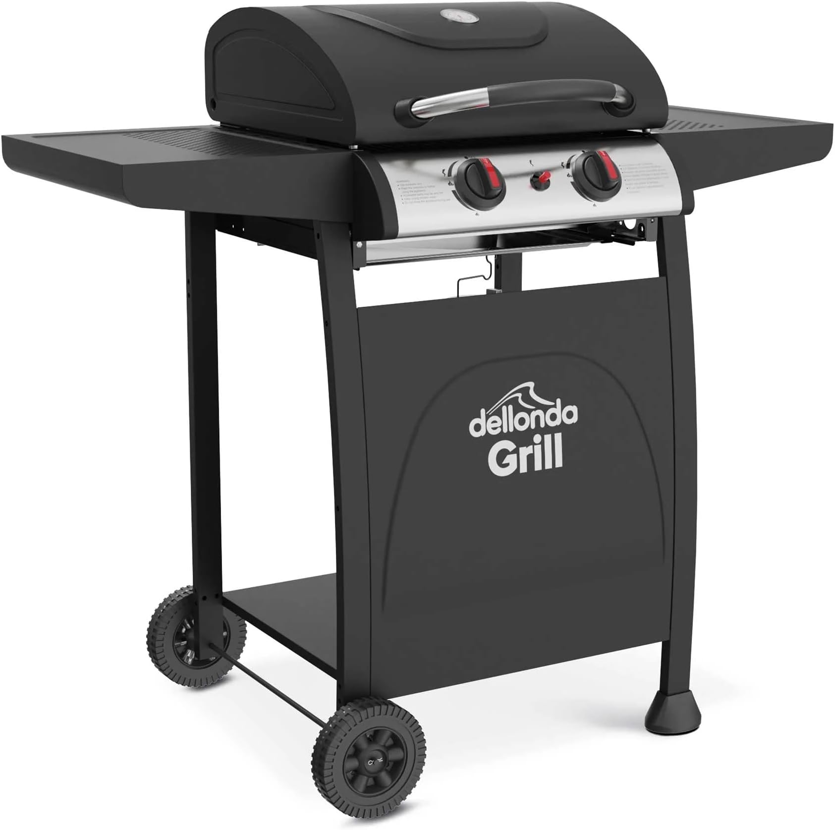 George Foreman 3 Burner Gas BBQ with Automatic Ignition & Integrated ...