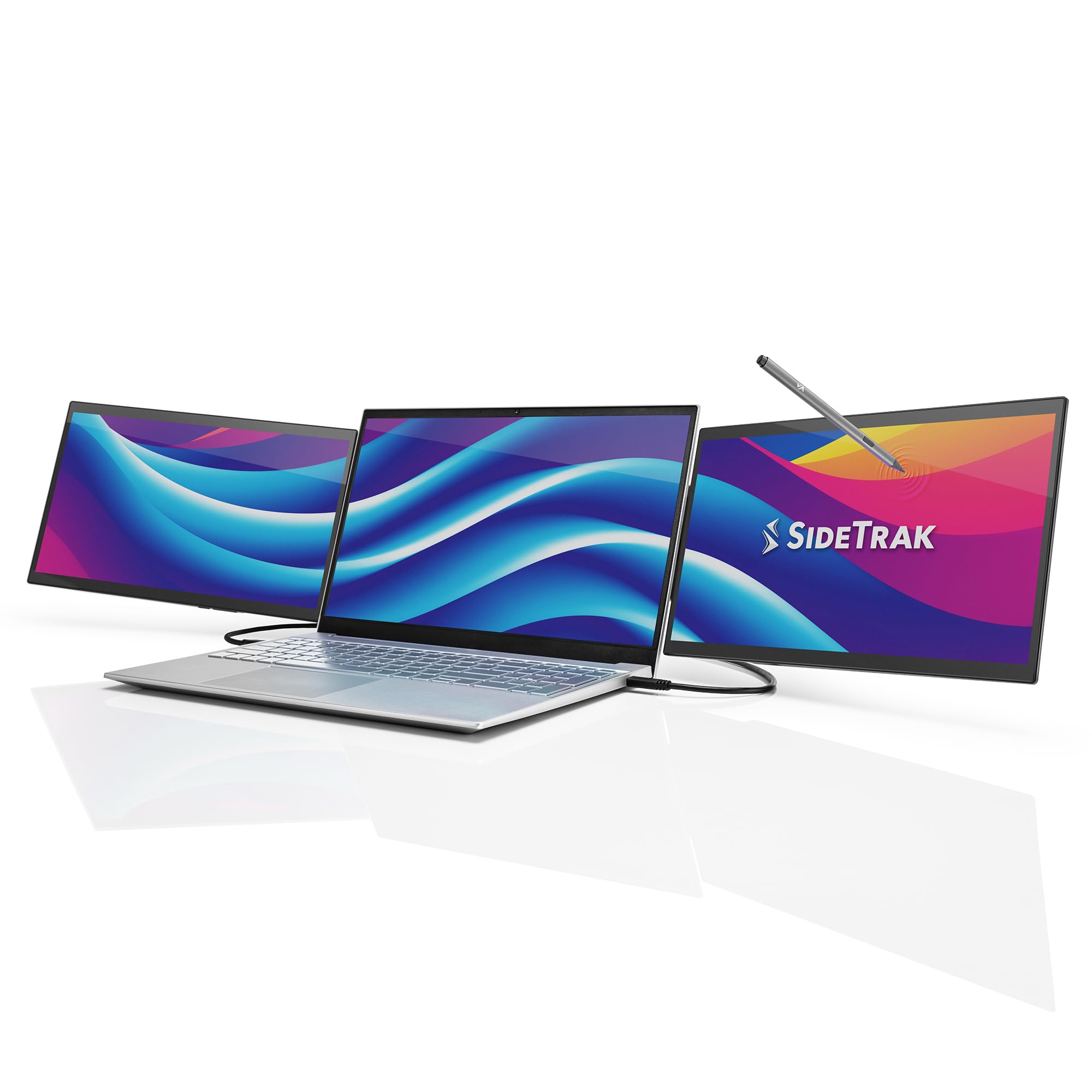 Amazon.com: SideTrak Swivel Pro Touch Triple 13.3” + Stylus Bundle ...