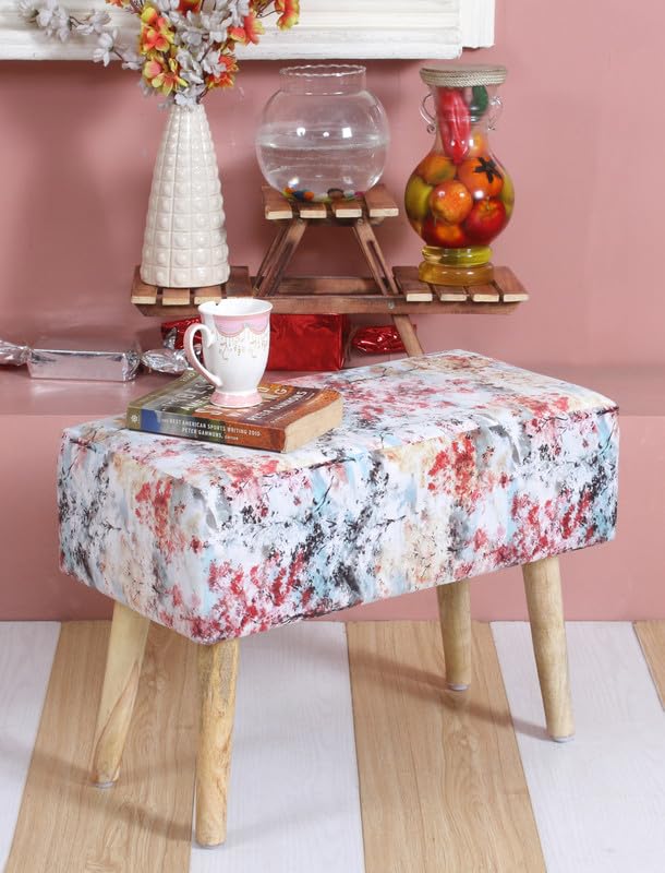 Smartkart Pouffes Bench Sitting Stool for Living Room Patio Kitchen ...