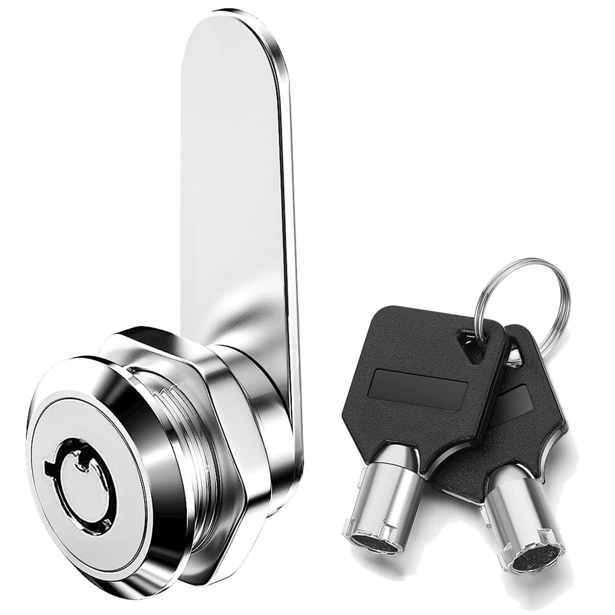 ZiYuya 16mm Thread Tubular Cam Lock with Key Different, RV Storage ...