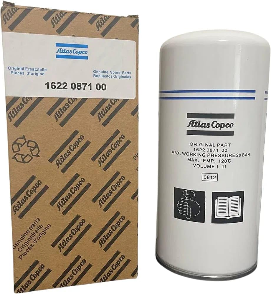 COMPRESSOR GALLERY AIR/OIL SEPARATOR 1622087100 For Atlas Copco GX 5-11 ...