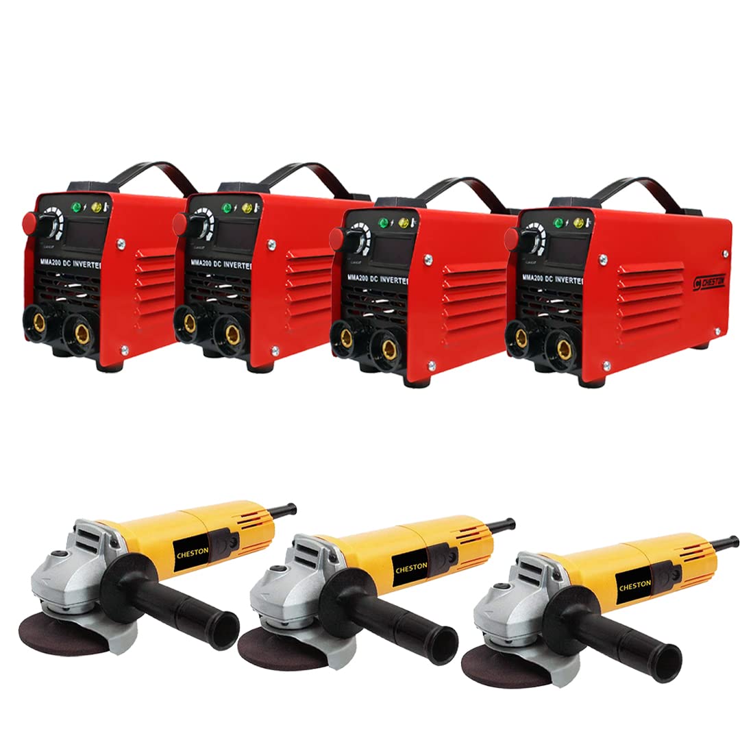 Cheston Set of 4 Units 200A Portable Inverter Auto ARC/MMA Stick ...