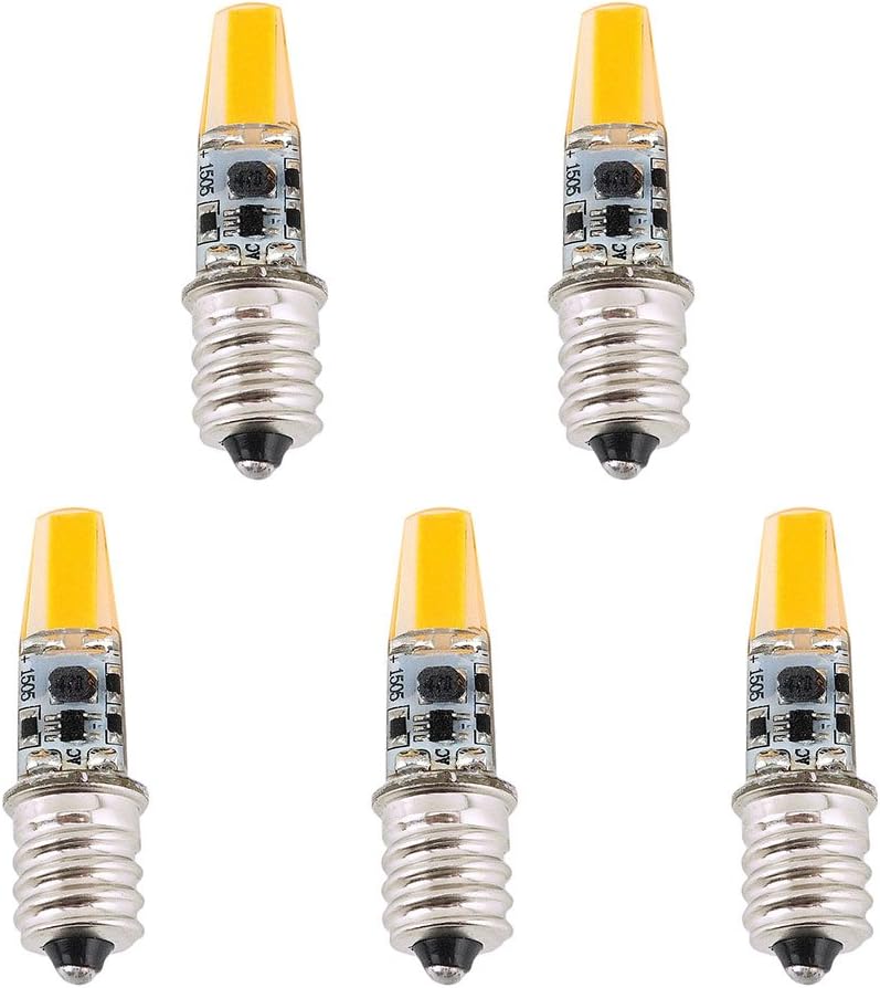 Bonlux 2W E12 Candelabra LED Bulb 12V AC/DC Warm White Candelabra Base ...