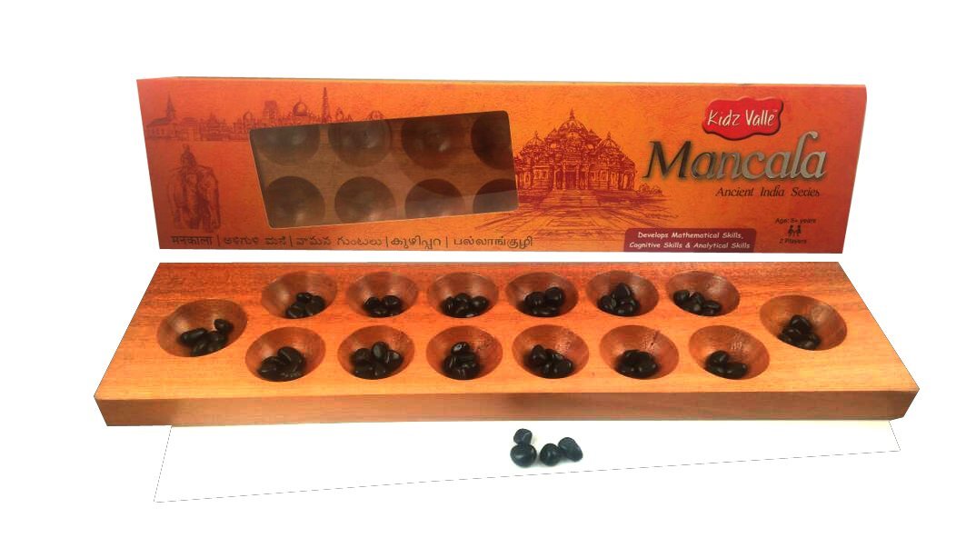 Buy Kidz Valle Mancala Aliguli Mane Vaamana Guntalu Pallanghuzi ...
