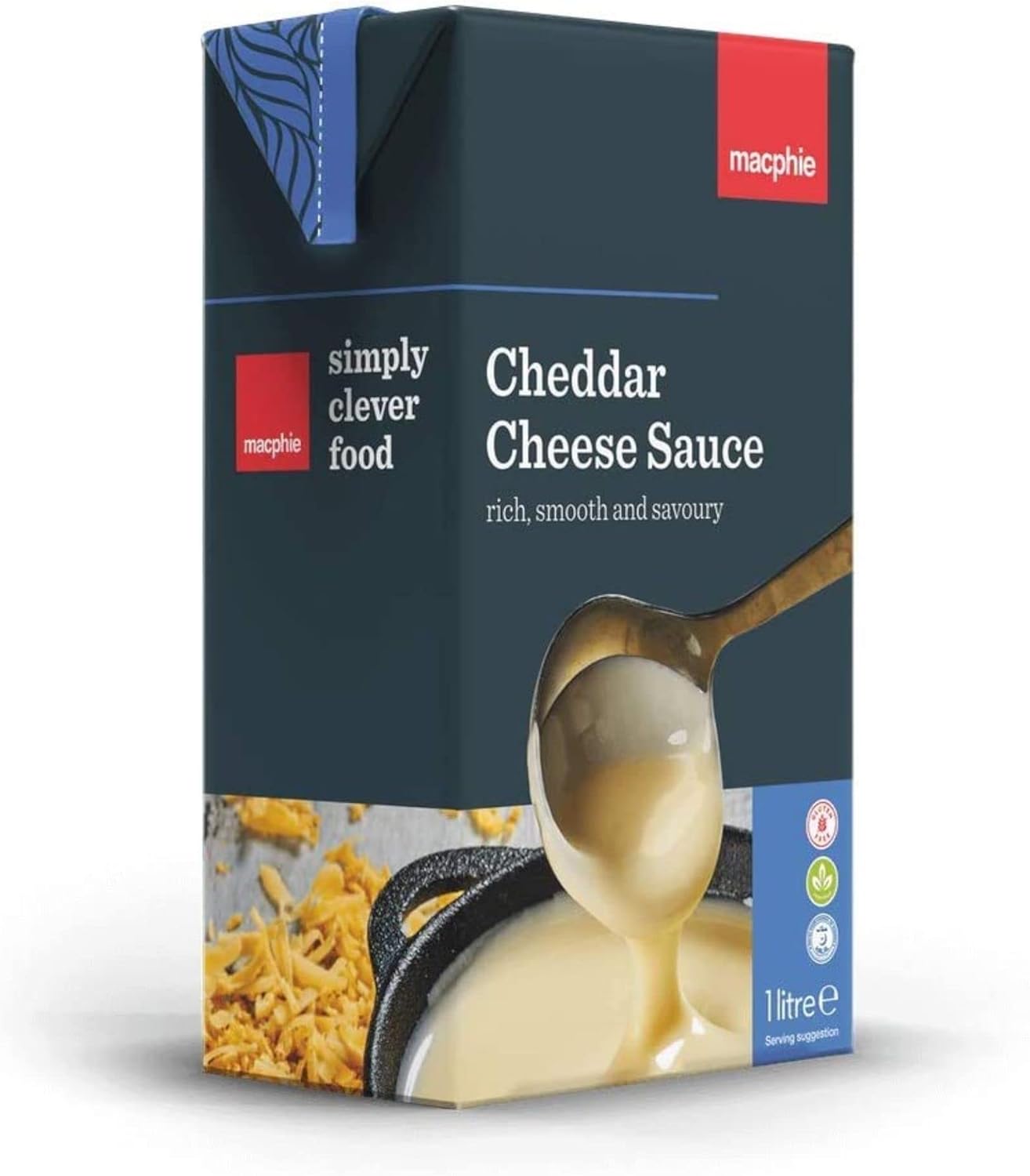 Macphie Cheddar Cheese Sauce 1 Litre Nacho Cheddar Cheese Sauce ...