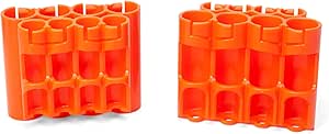 Amazon.com: Storacell AA + AAA Combo Battery Storage Caddy (2 Pack ...
