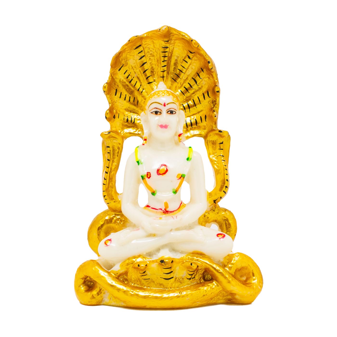 Jainism Gods Statue Bhagwan Mahavirswami God Jainism Worshipped Stock